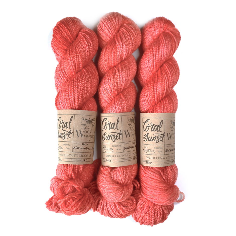 Woollen Wytch - Hand dyed Yarns from Bristol UK